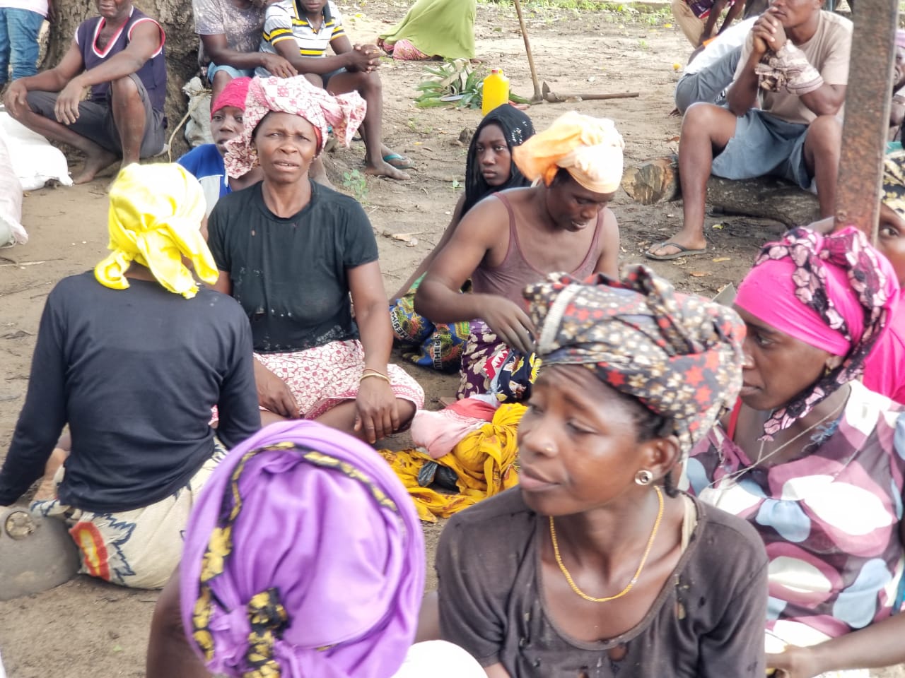 Os IDPs dos distritos de Metuge e Ancuabe recebem Insumos agrícolas. – ASAC